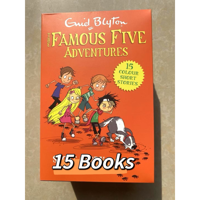 Enid Blyton Famous Five Set of 15 Books | Shopee Singapore