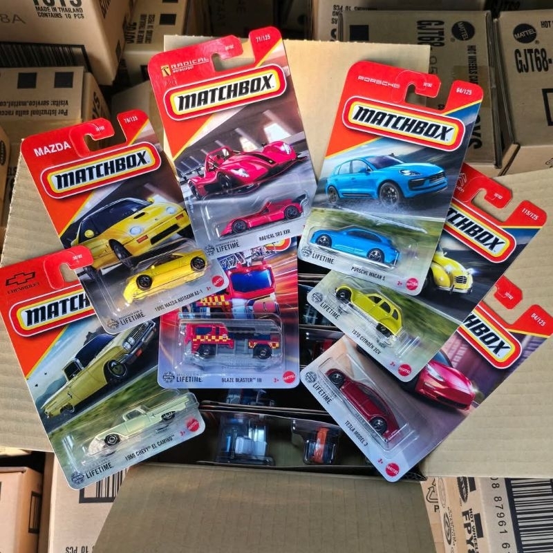 MATCHBOX MAINLINE DASH E 2025 MAZDA AUTOZAM , PORSCHE MACAN , RADICAL SR3 , MORGAN PLUS | Shopee ...