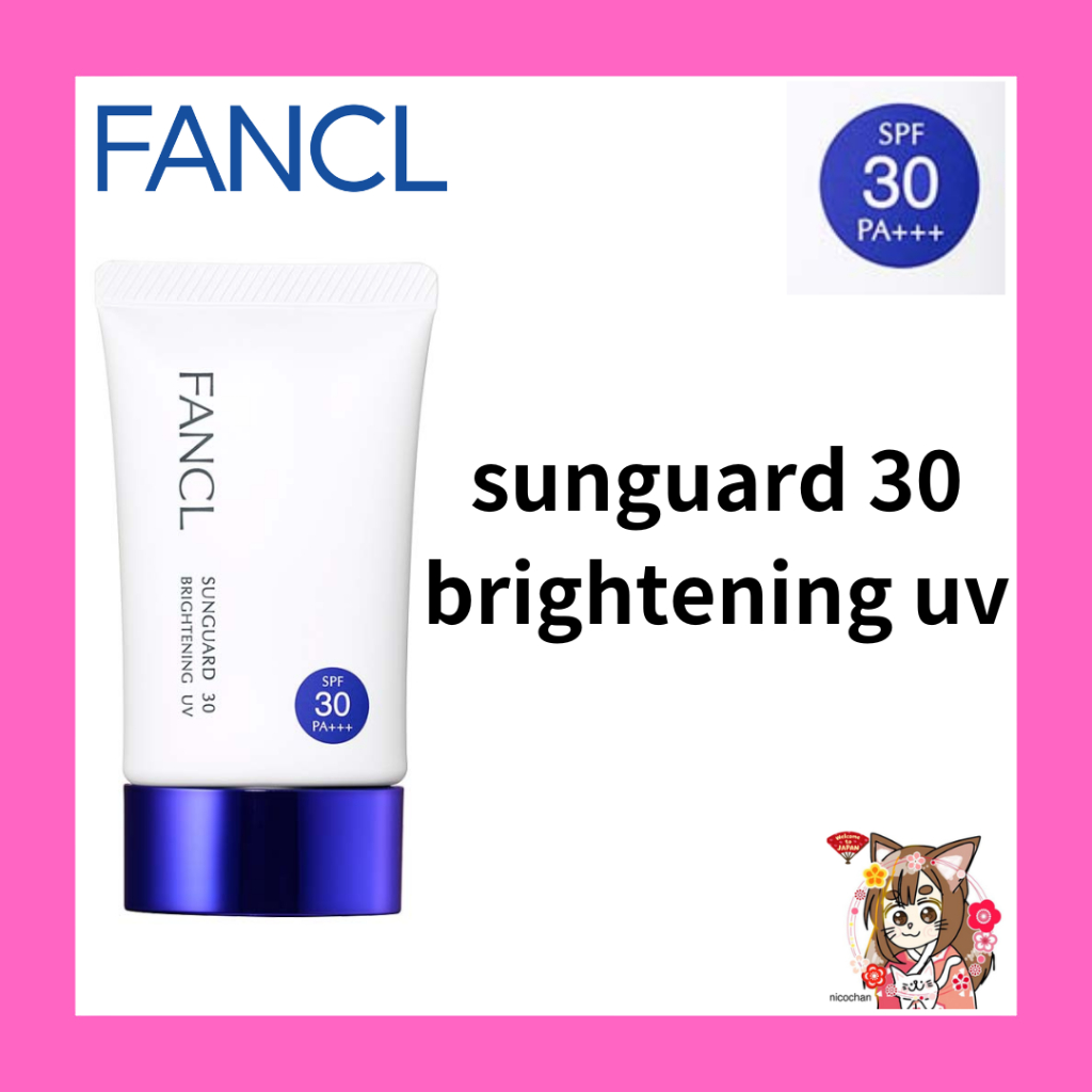 [Direct from japan]Fancl SunGuard 30 Brightening UV (SPF30/PA+++) | Shopee Singapore