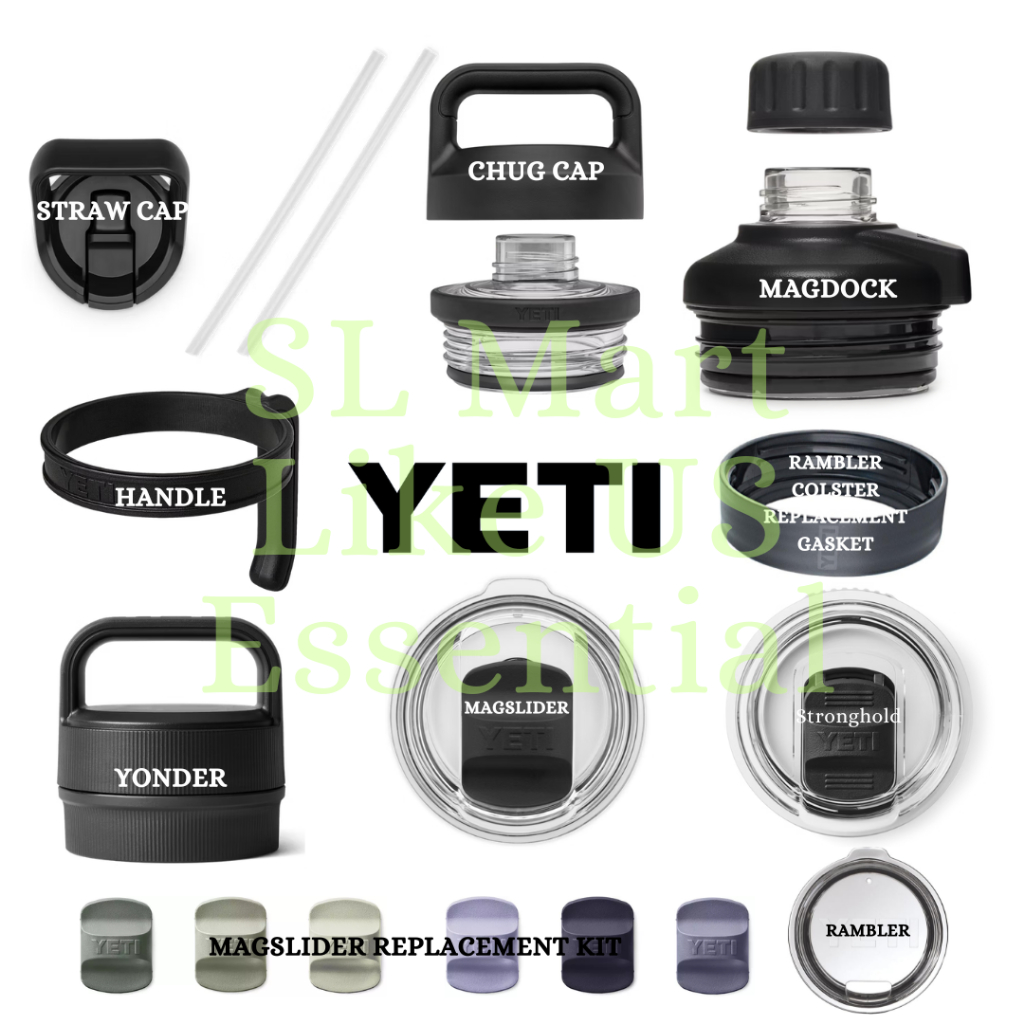 ☘️ YETI LID / CAP / STRAW /CHUG / MAGSLIDER / STRONGHOLD / HANDLE ...