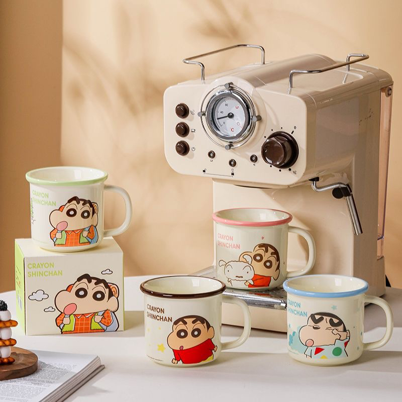Crayon Shin Chan Ceramic Mug 380ml 蜡笔小新陶瓷杯 380ml | Shopee Singapore