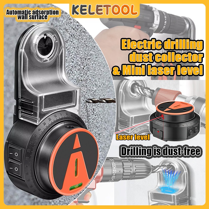 Electric Drilling Dust Collector 2in1 Screwdriver Dust Collector ...