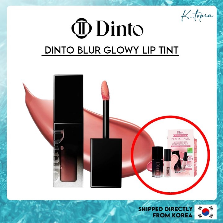 [DINTO] Dinto Blur Glowy Lip Tint 30 Colors 3.5g | Shopee Singapore