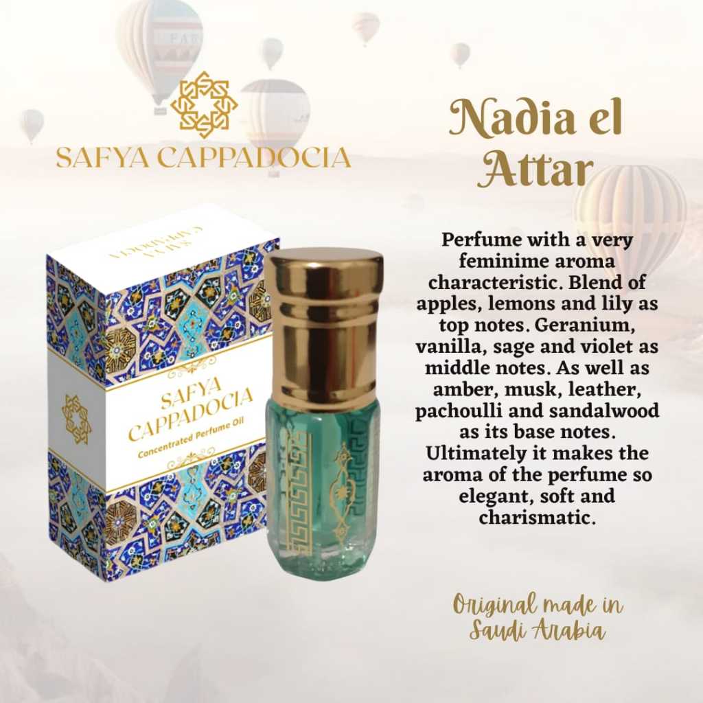 [NEW PACKAGING] NADIA EL ATTAR / Roll-On Concentrated Perfume/ Attar ...
