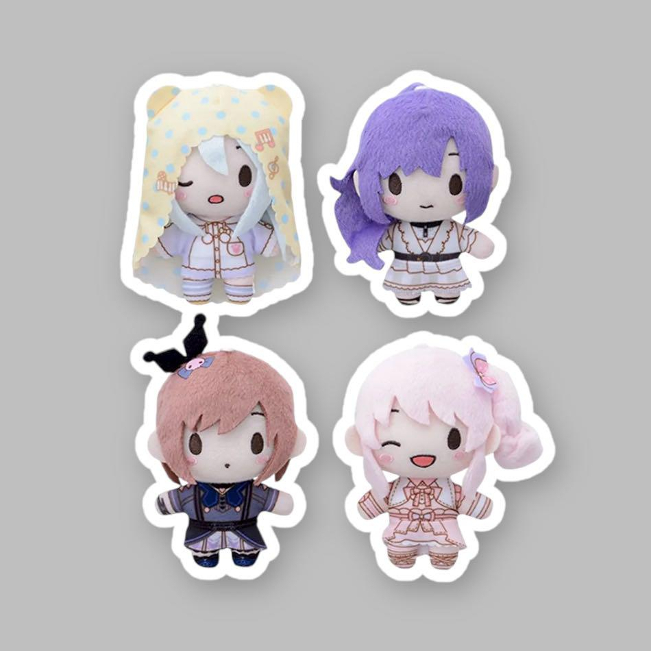 Sanrio Project Sekai Niigo Kanade Mafuyu Ena Mizuki Claw Machine Prize ...