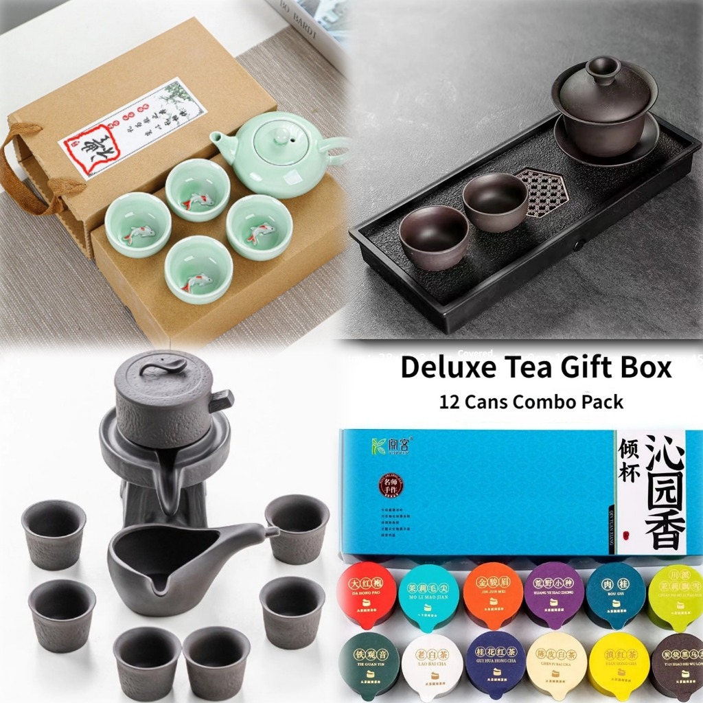Tea Set Gift Set Chinese Porcelain Handmade Ceramic Tea Set European ...