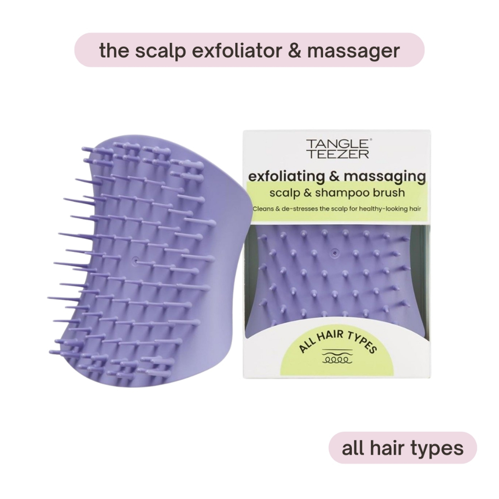 Tangle Teezer The Scalp Exfoliator & Massager (3 Colors) | Shopee Singapore