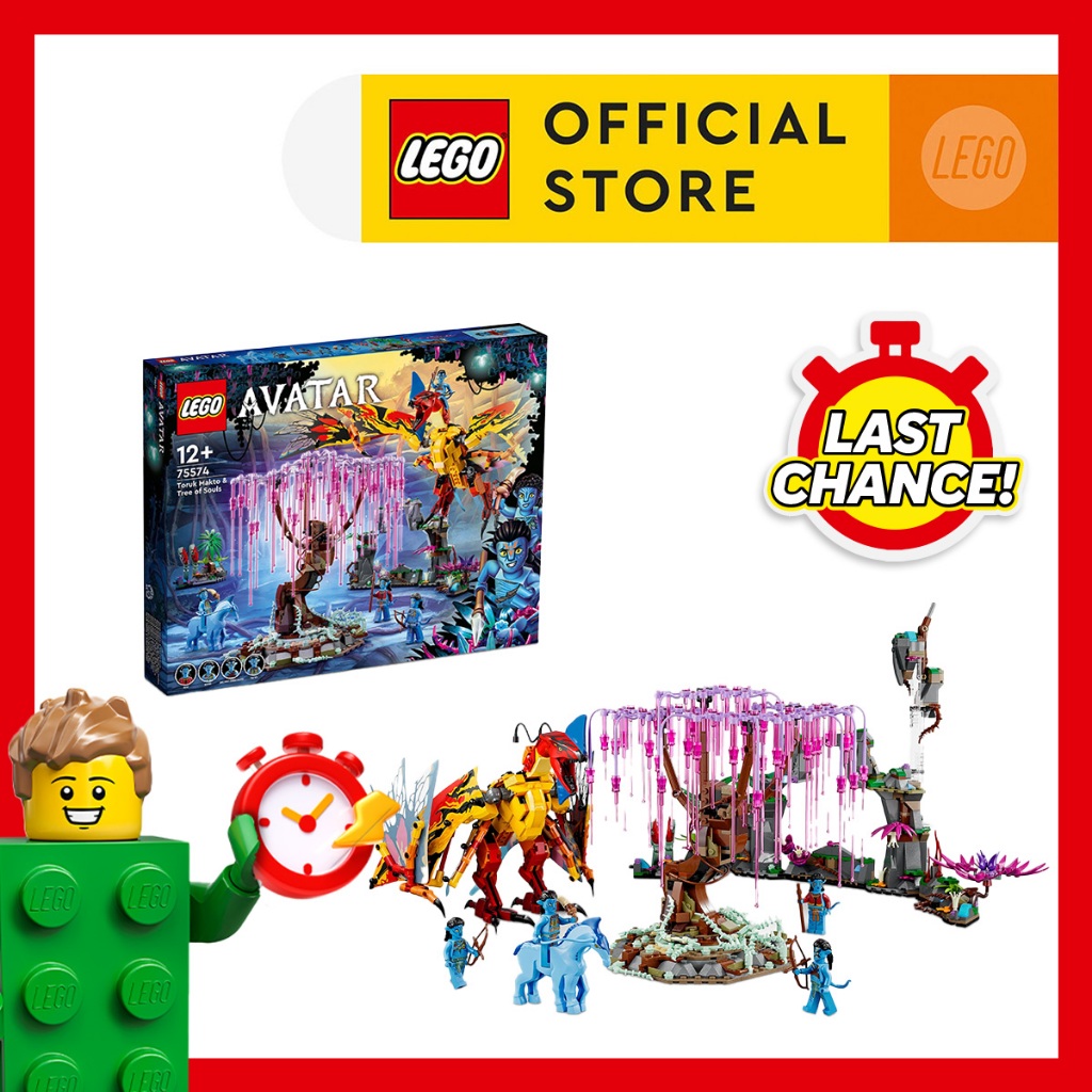 LEGO Avatar 75574 Toruk Makto & Tree of Souls Building Toy Set (1,212 ...