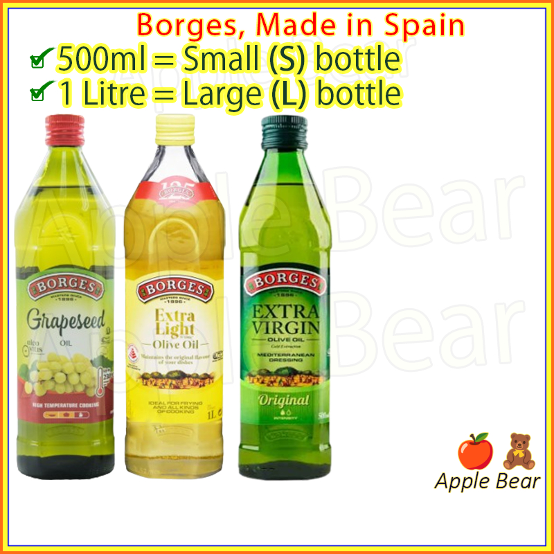 Min.1 Borges Cooking Oil (Exp: Aug2026) Olive Virgin Extra Light ...