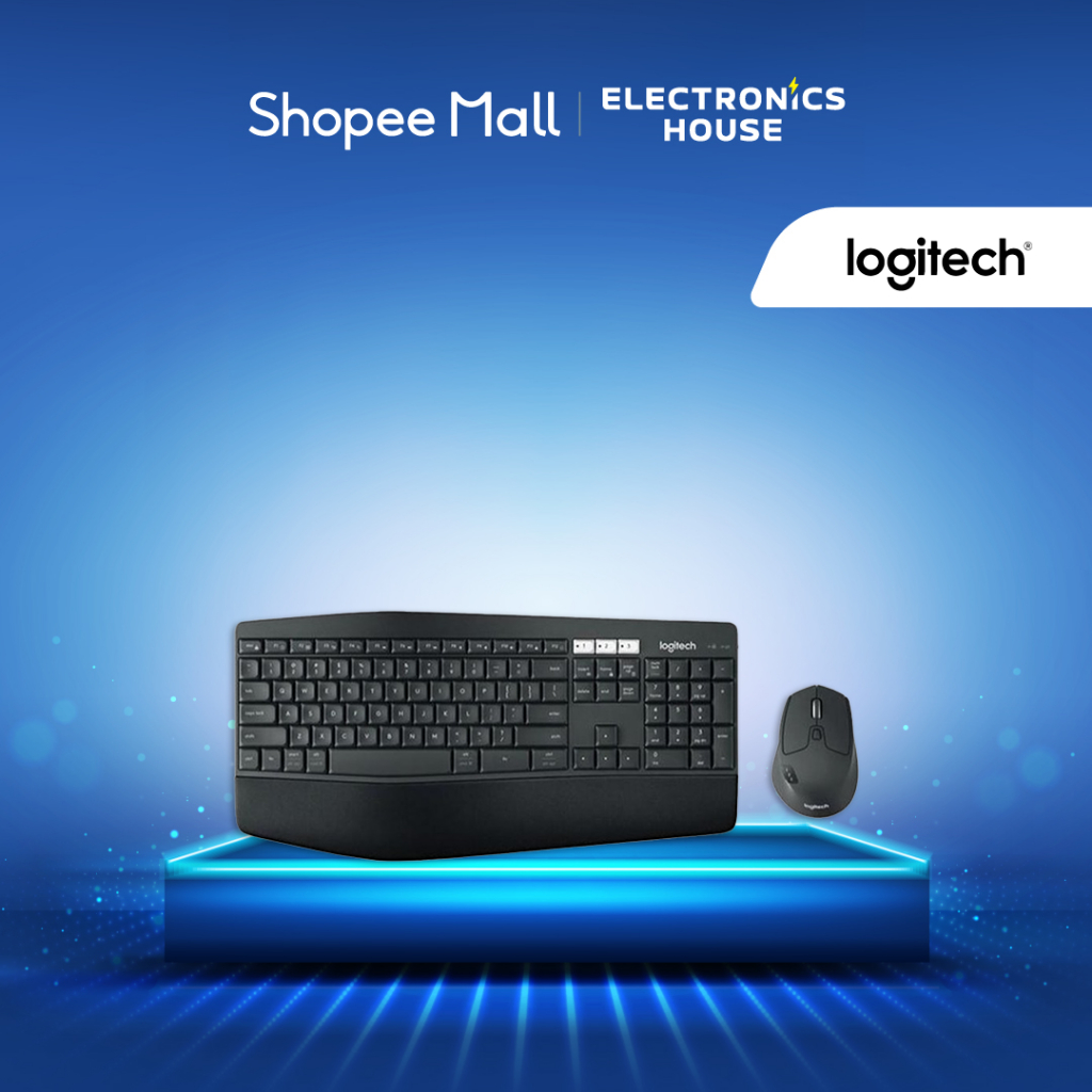 Logitech Mk850 Performance Multi Device Bluetooth Wireless Keyboard And Mouse Combo With Logitech