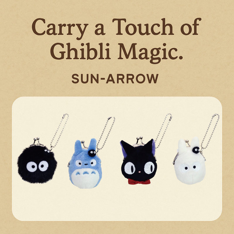 Studio Ghibli Mini Coin Purse | Cute Zipper Pouch by Sun Arrow | Shopee ...