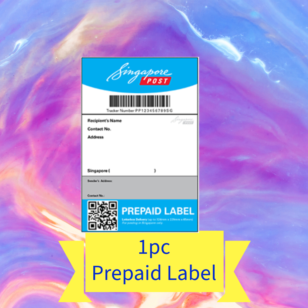 [Free Shipping] [1pcs] SingPost Prepaid Postage Label Tracked to ...