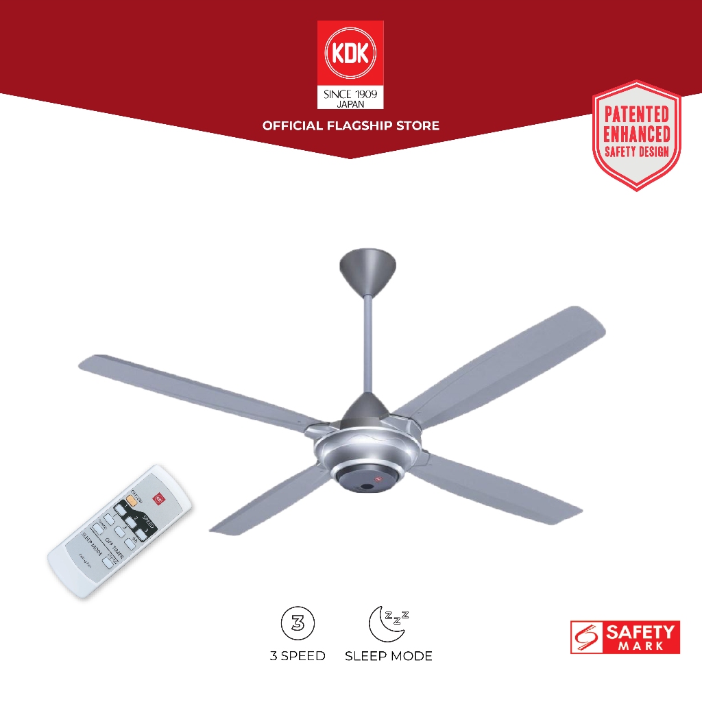 KDK M56SR (140cm) Remote Controlled Ceiling Fan | Shopee Singapore