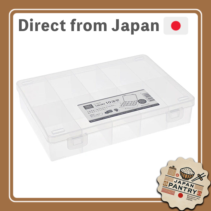 【Direct from Japan】Daiso Japan Organiser Box Sikiri 10 Partition Box ...