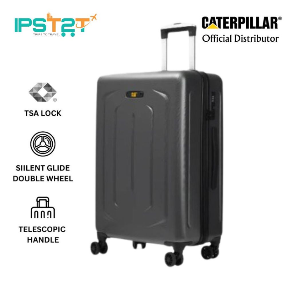 Caterpillar (CAT) Sculpted Hard Case Trolley | Shopee Singapore