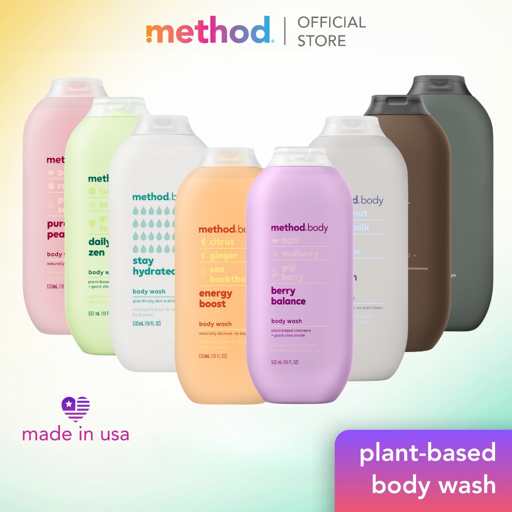 Method body wash 532ml (assorted scents) | Shopee Singapore