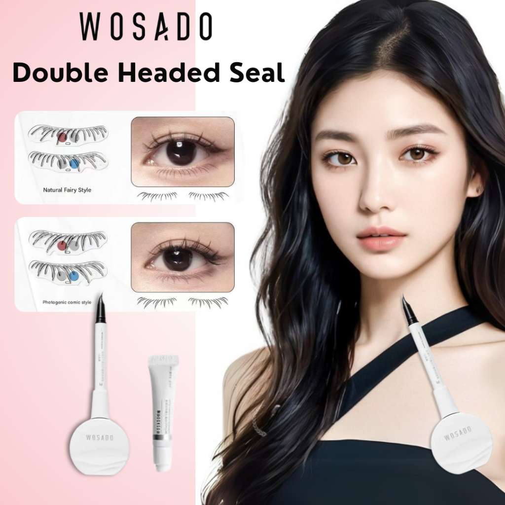 WOSADO Lower Lash Stamp Eyelashes Seal 二合一睫毛印章 | Shopee Singapore