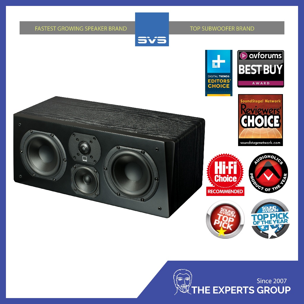 SVS Prime Center Speaker 3 Way Center Channel Speaker | Shopee Singapore