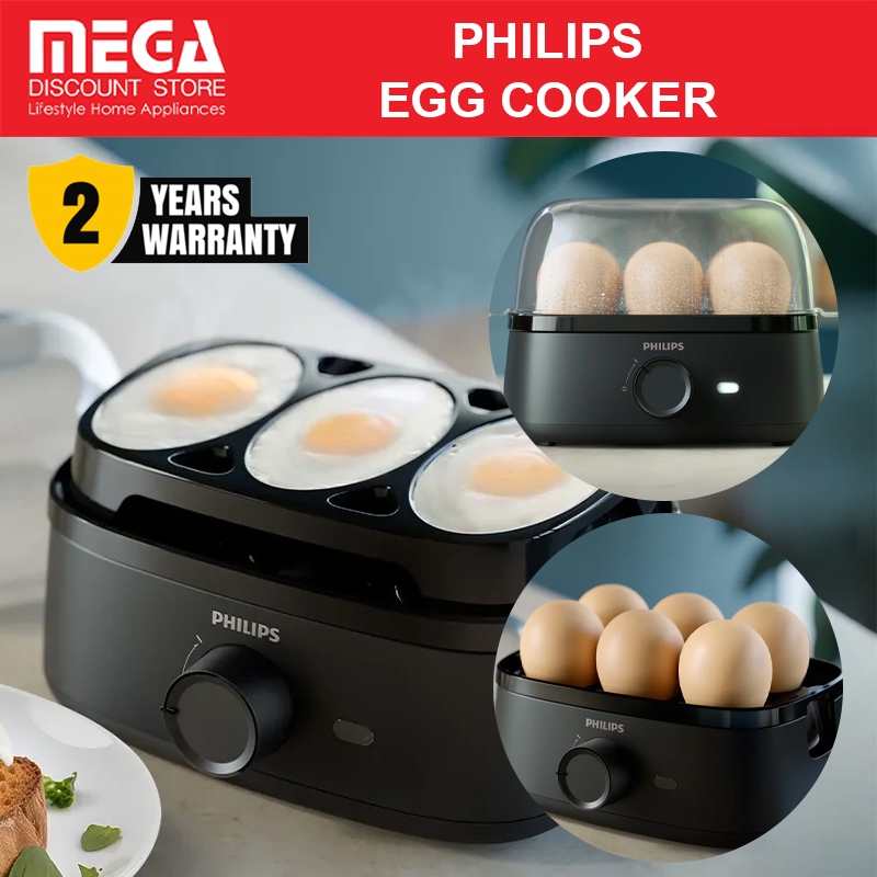PHILIPS HD9137 SOFT / MEDIUM / HARD-BOILED / POACHED EGG COOKER ...