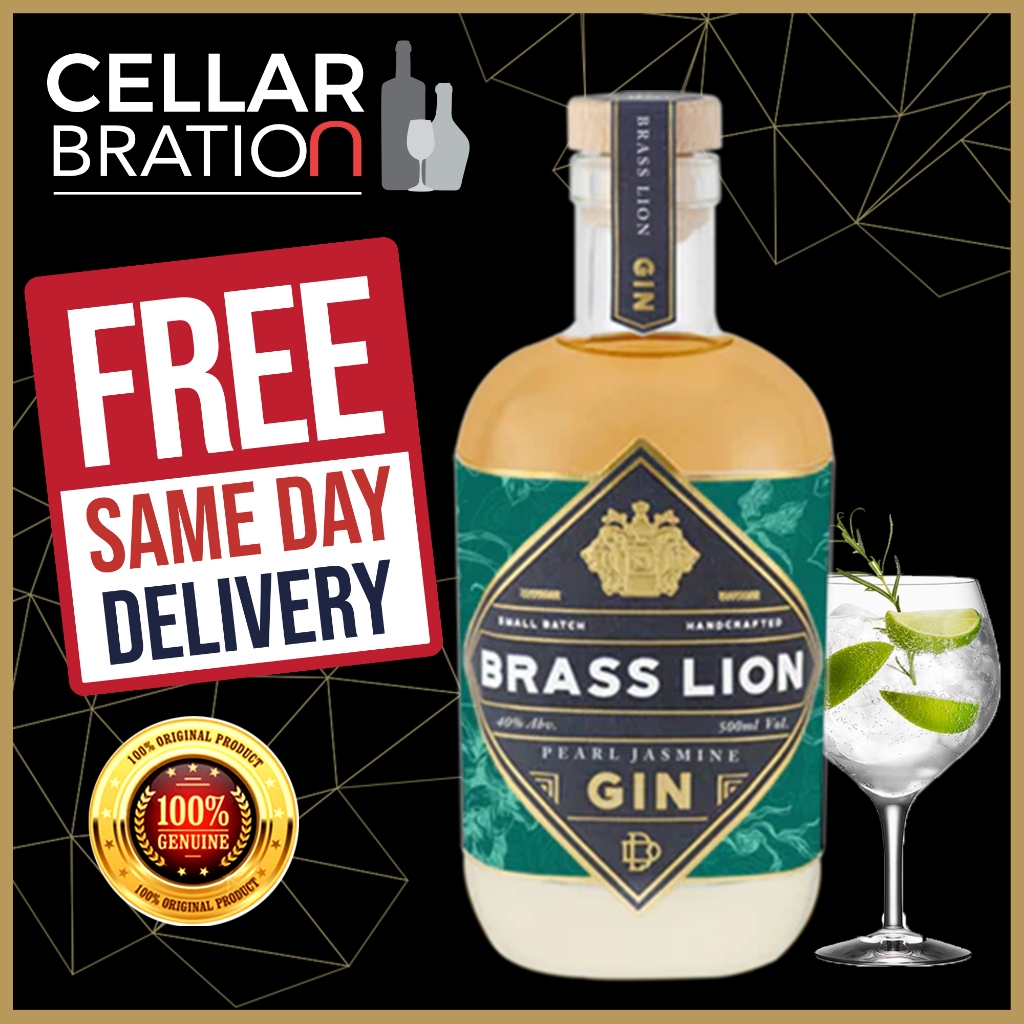 Brass Lion Pearl Jasmine Gin 500ml | Shopee Singapore