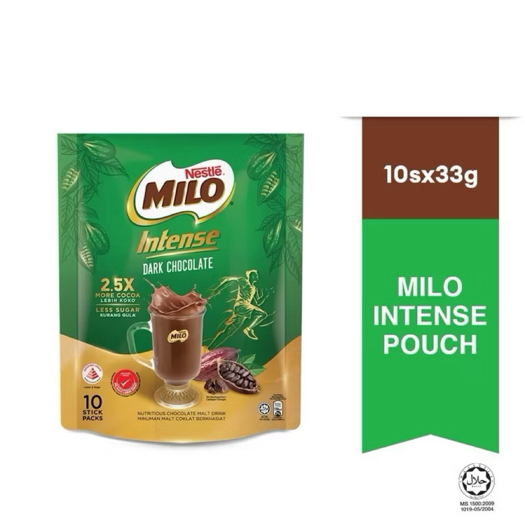 [BUNDLE in 3] MILO® Intense Dark Chocolate 10 sticks (33g) | Shopee Singapore