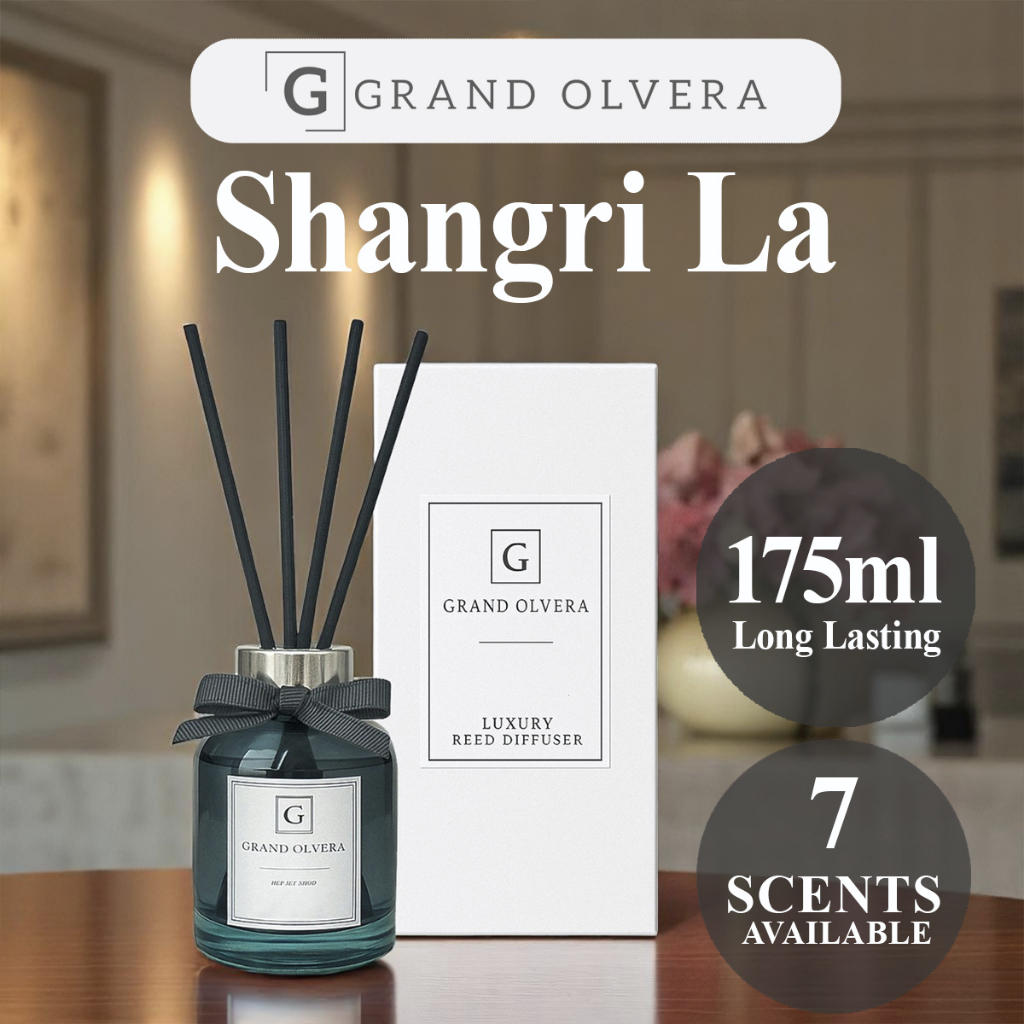🇸🇬 Reed Diffuser 175ml, Aroma Diffuser, Scent Diffuser, Shangri La ...