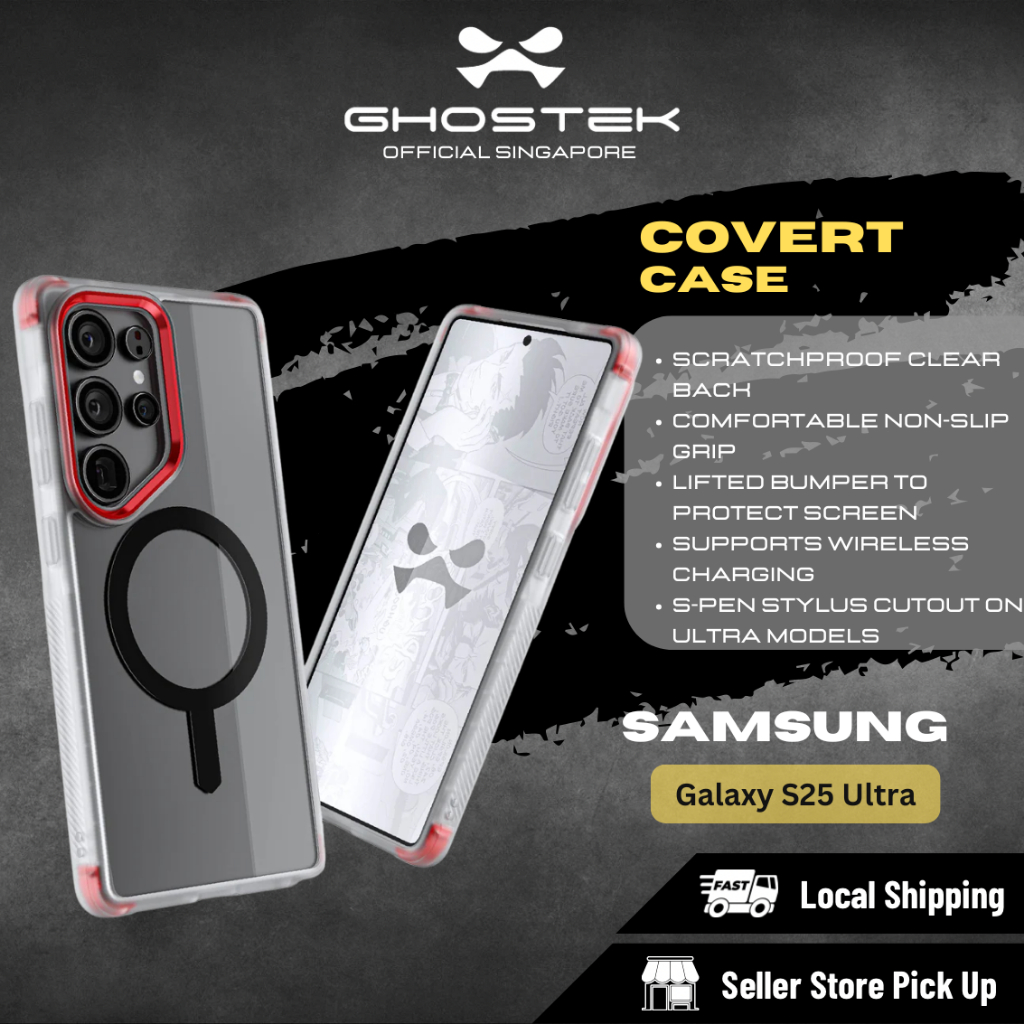 Ghostek Covert case for Samsung Galaxy S25 Ultra | Shopee Singapore