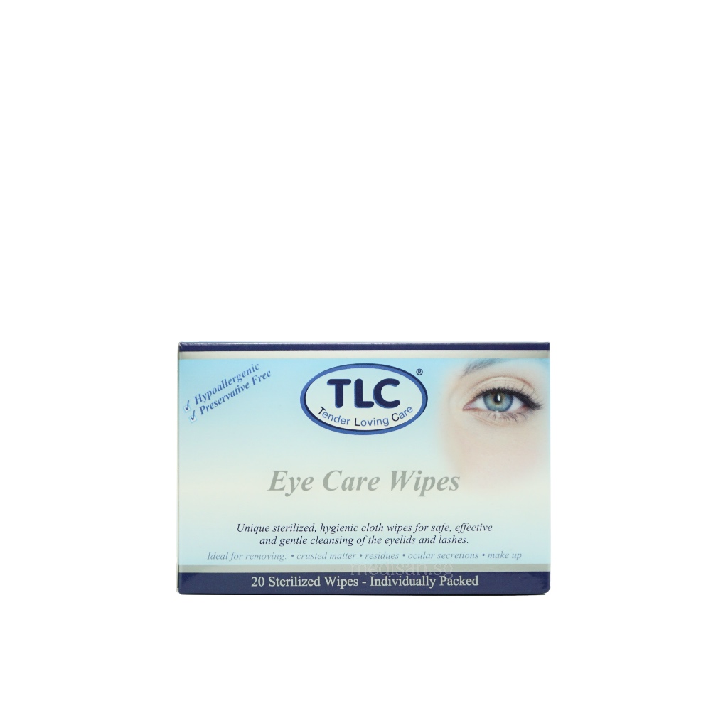 TLC Eye Care Wipes Adults 20pcs | Shopee Singapore