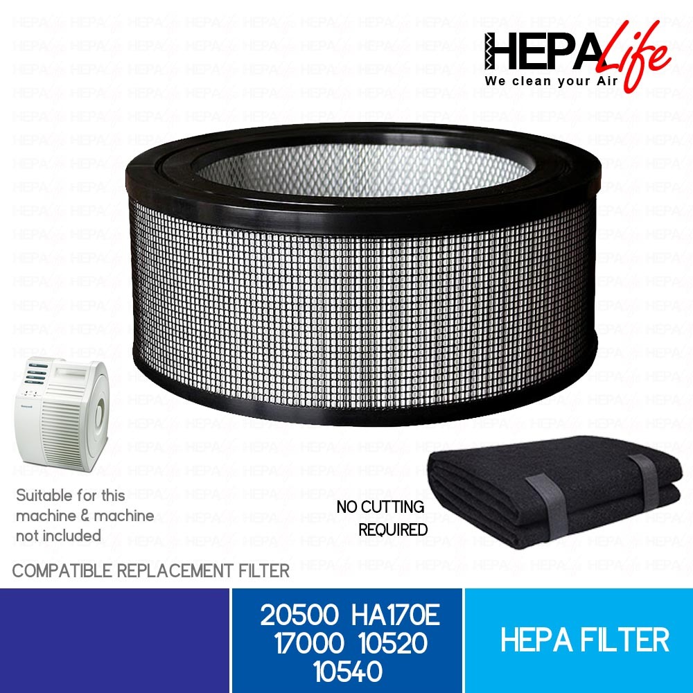 20500 FOR HA170E 17000 10520 10540 Compatible Hepa Honeywell Filter Hepalife Shopee Singapore