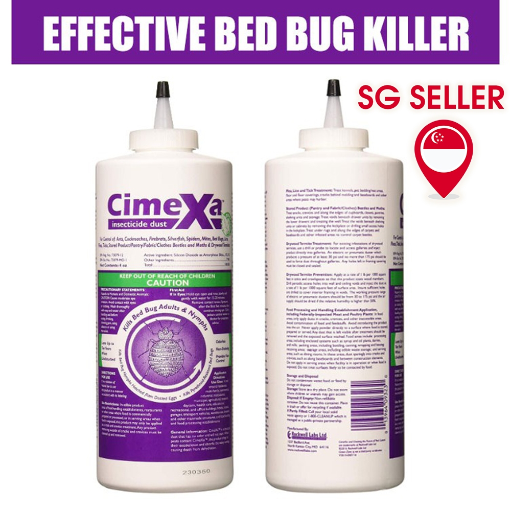 CimeXa Insecticide Dust 4oz Cimexa Bedbug killer insecticide Kill bed ...