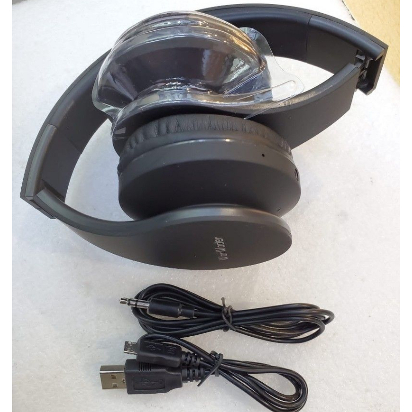 WorWoder LH‑811 Foldable Bluetooth Over‑Ear Headphones – Deep Bass, 80h ...
