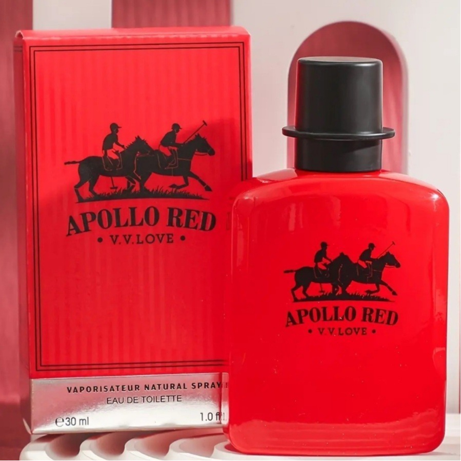 Apollo Red Parfum For Men 100ML Perfume (Spicy Woody Tone) | Shopee ...