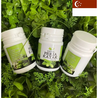 (SG Seller) Wholesale 30 Capsule Bidan Liza Kapsul Capsule Peria Katak ...