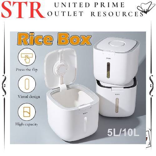 [SG Stock] ECOCO Rice Storage Container Box Insect-proof Moisture-proof ...
