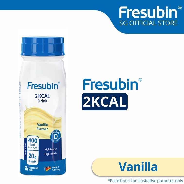 [Bundle] Fresubin 2kcal Drink (Vanilla 200ml) | Shopee Singapore