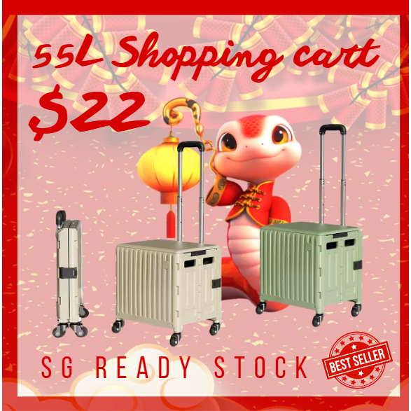 45L/65L Shopping cart sgrocery carts, household folding shopping carts ...