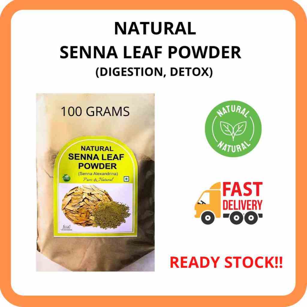 100% PURE NATURAL SENNA (SENA) LEAF POWDER 100 GMS (Nilavarai, Teh ...