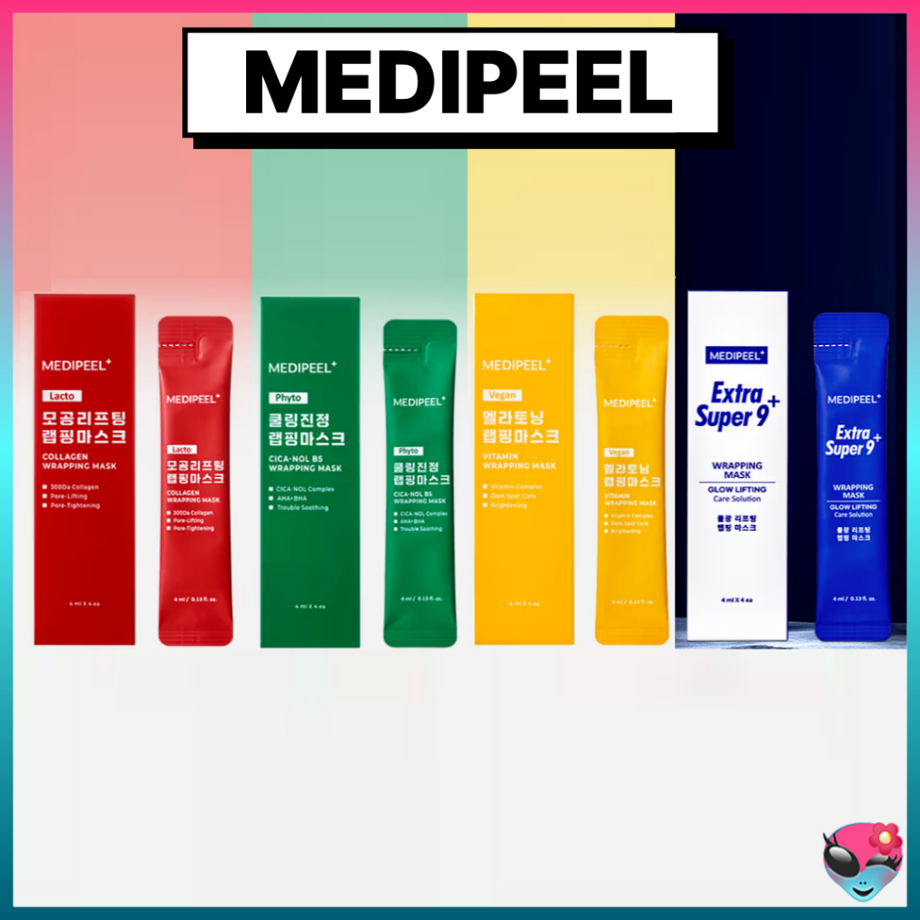 MEDIPEEL Wrapping Mask Collection Daiso Medi-Peel series Collagen Cica ...
