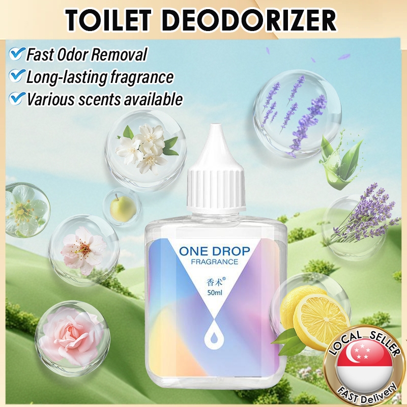 SG One Drop Instant Toilet Deodorizer Toilet Freshener Bathroom Odor ...