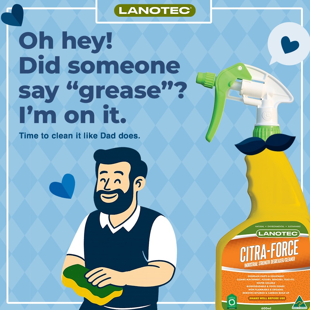 【SG Stock 】Lanotec Citra-Force Degreaser 600ml Spray Bottle - Food ...