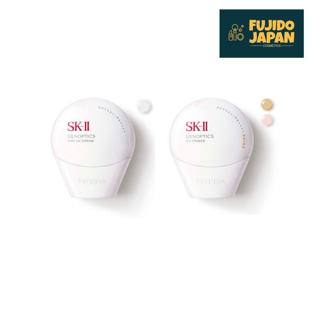 【Shipping from Japan】 SK-II SK2 Genoptics CC Primer / Genoptics Airy UV Cream SPF 50+ / PA ...