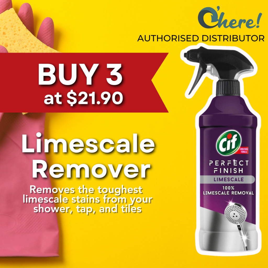 Cif Perfect Finish Limescale Remover Spray 435Ml | Shopee Singapore