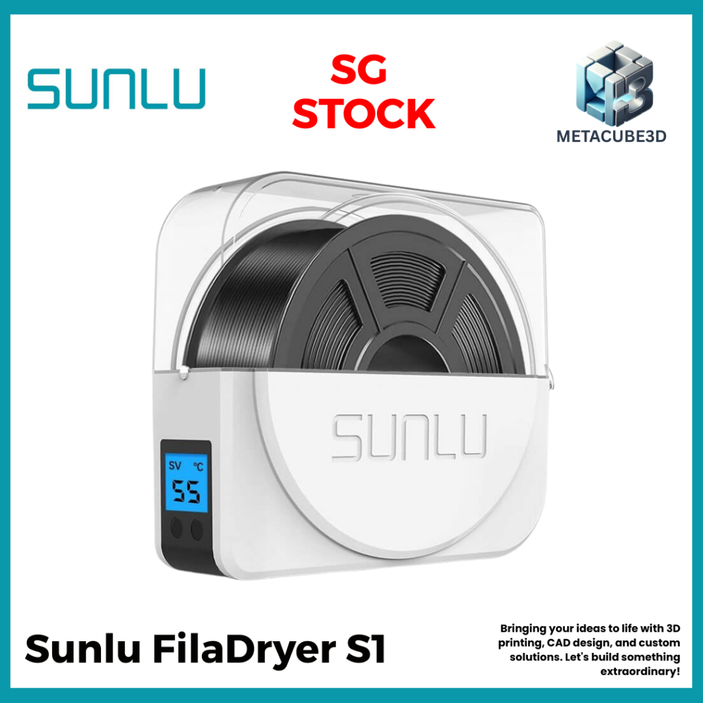 Sunlu FilaDryer S1 Filaments Dryer for 3D Printer Filaments (Bambu Lab ...