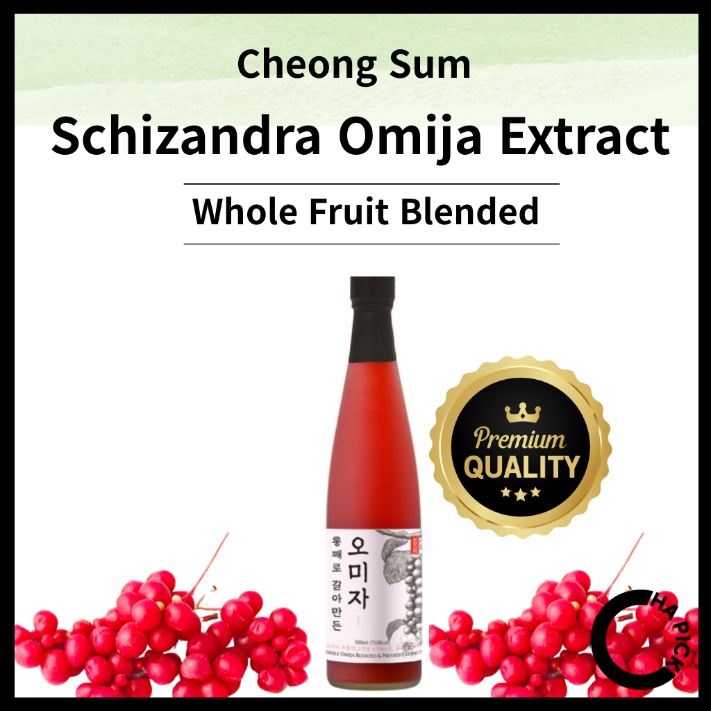 [Korea Omija Extract] Cheongsom Premium Omija Extract / 500ml / 五味子 ...