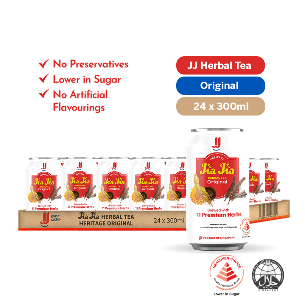 [1 Carton] Jia Jia Herbal Tea Original (24x300ml) | Shopee Singapore
