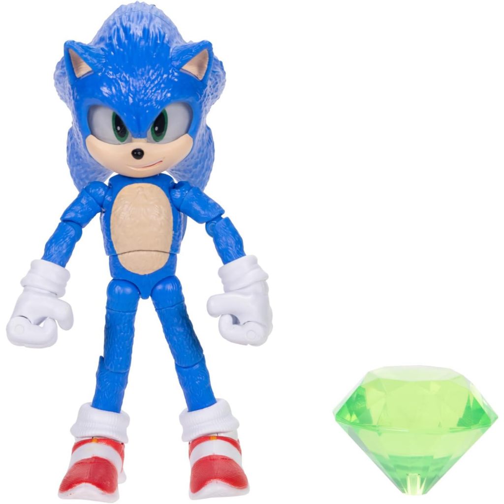 Sonic The Hedgehog Sonic 3 Movie Action Figures 5-Inch Sonic Collector ...