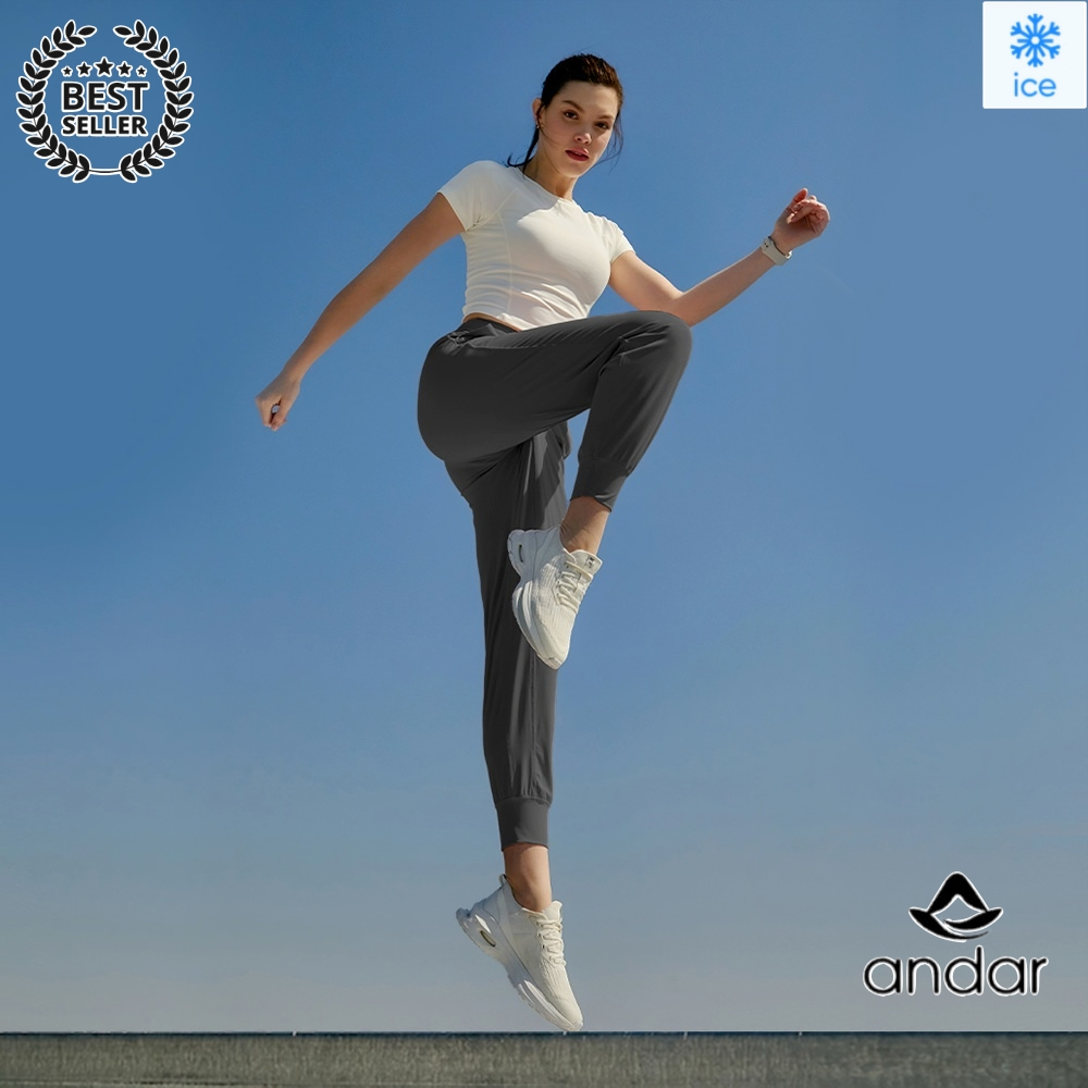[ANDAR] Airyfree Jogger Leggings Women Clothes korea style Work out ...