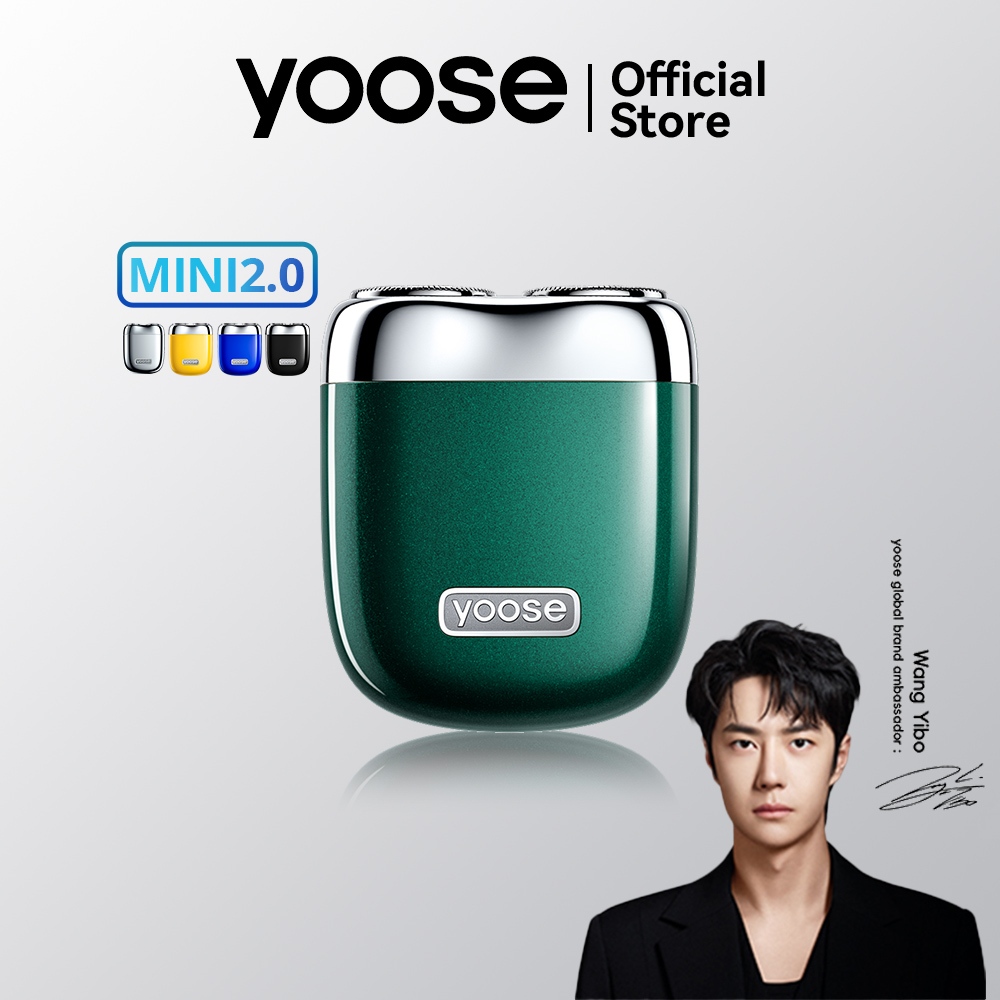 [Father's Day Gift🎁] yoose Mini 2.0 Electric Shaver for Man Travel Portable Rechargeable Gift ...