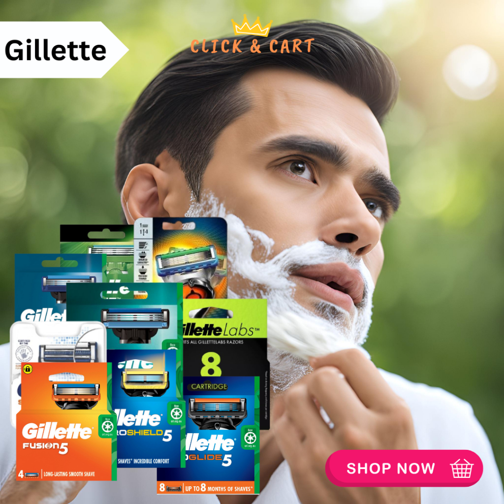 GILLETTE MEN’S RAZORS: Fusion5, ProGlide, ProShield, Labs, SkinGuard ...
