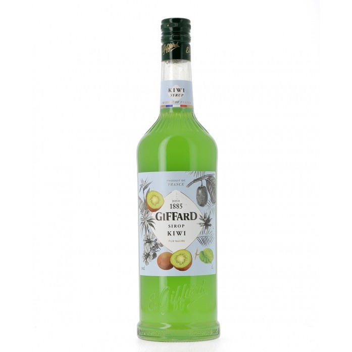 Giffard Kiwi Syrup 1L Refreshing French Syrup for Cocktails & Desserts ...